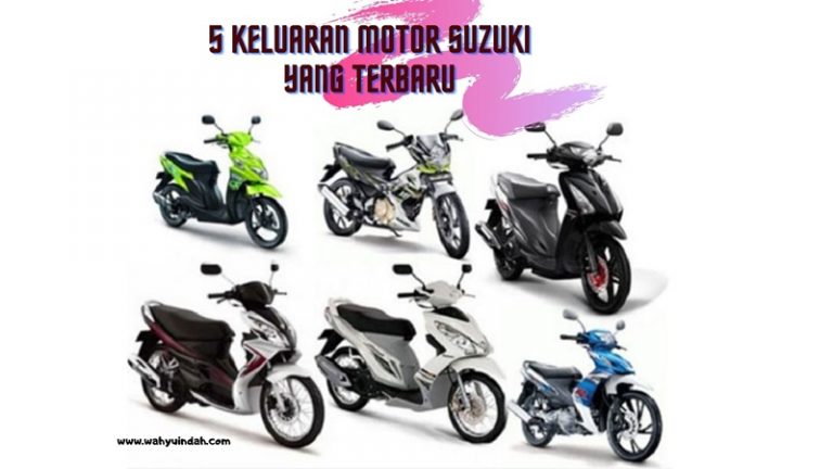 5 Keluaran Motor Suzuki yang Terbaru, Bikin Makin Percaya Diri